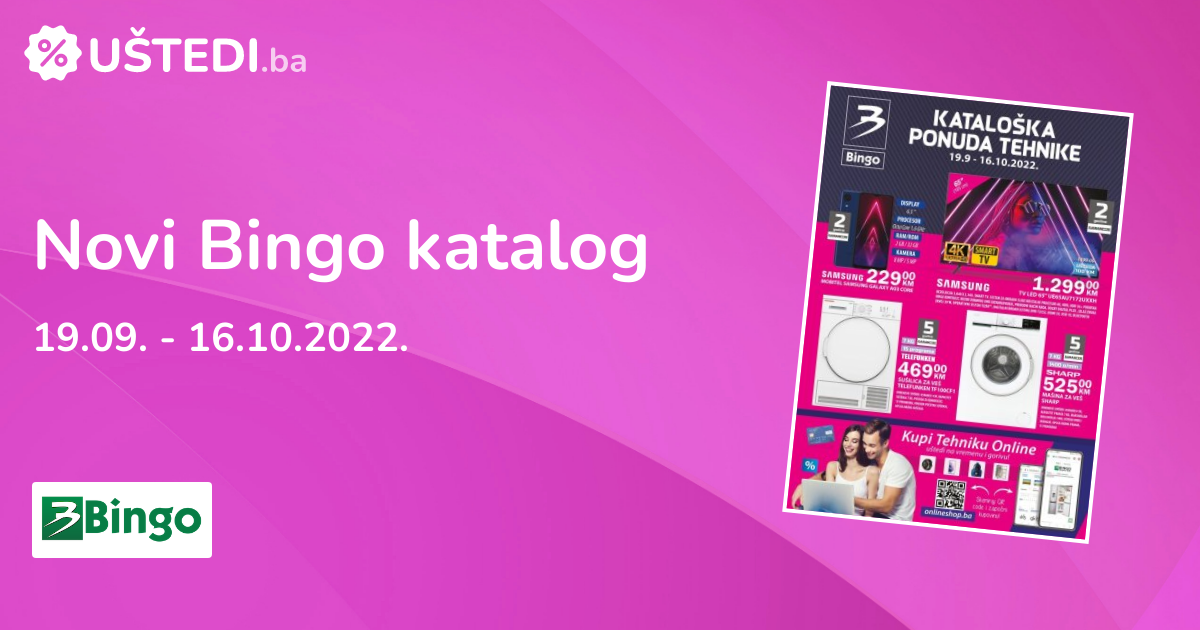Bingo - Kataloška ponuda tehnike | Uštedi.ba