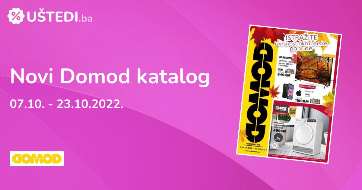 Domod - Katalog Oktobar | Uštedi.ba