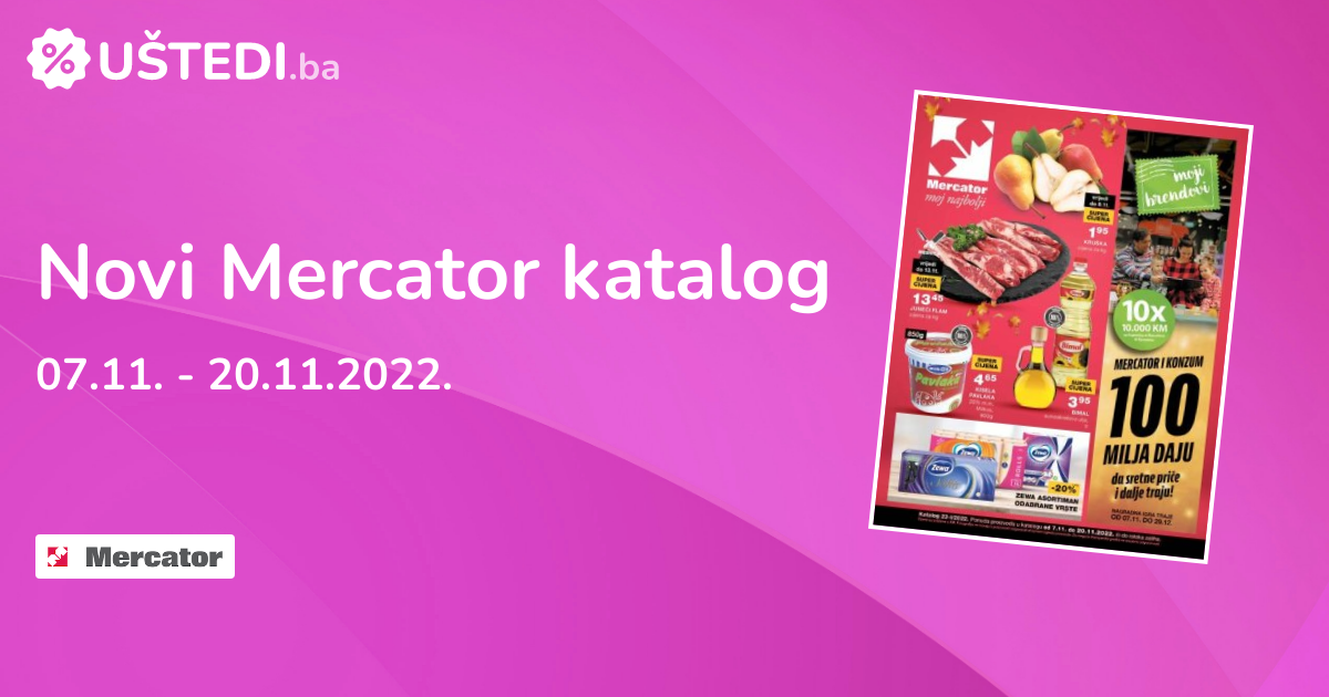 Mercator - Novi katalog | Uštedi.ba